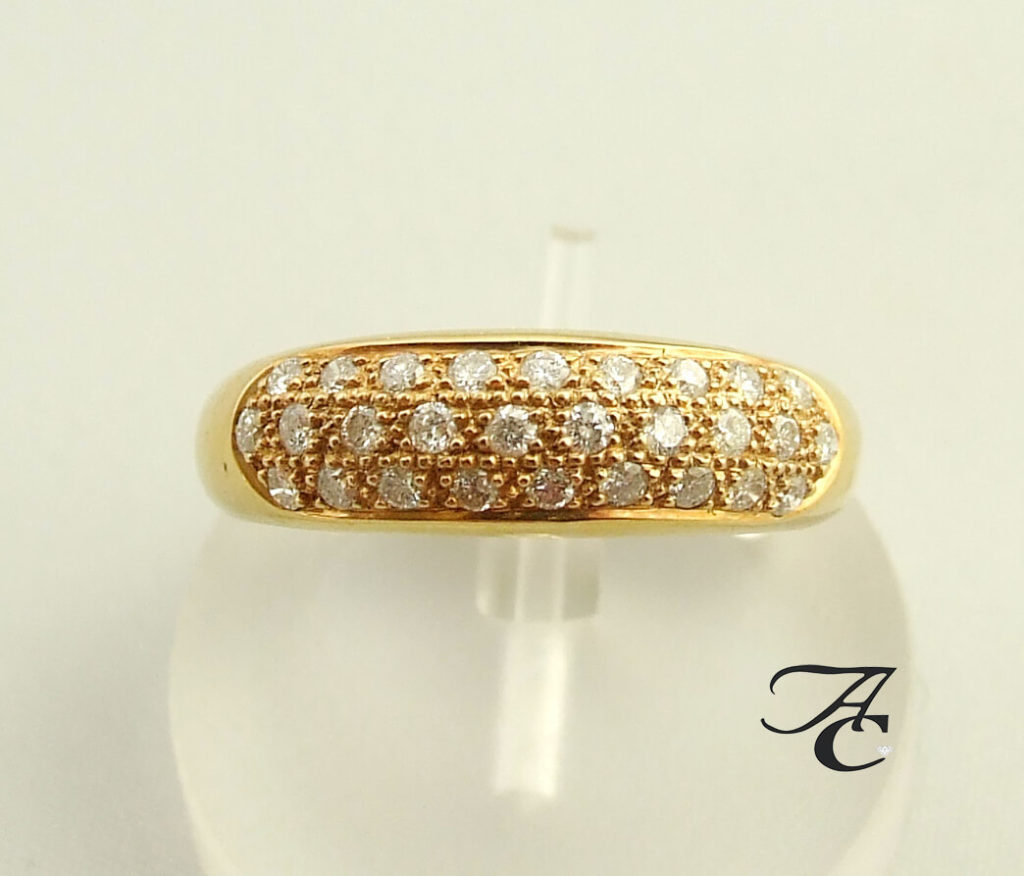 18 karaat gouden ring met Princes diamant kopen? Juwelier Christian