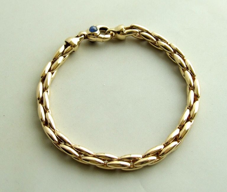Gouden armband met saffier kopen? Gouden armband | Christian